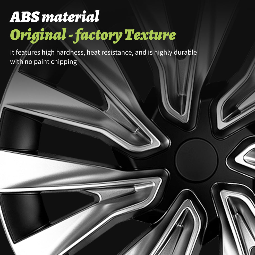 Design for Tesla Model 3 Highland(2023-2025) Hubcap 18"Turbine Silver ...